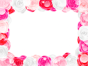 Rose Frame vector. Free download. | Creazilla
