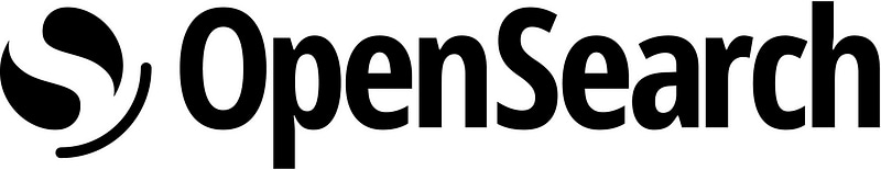 Opensearch Logo (Monochrome) - Free vector images on creazilla.com