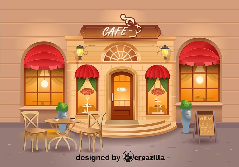 Cafe - Free vector images on creazilla.com