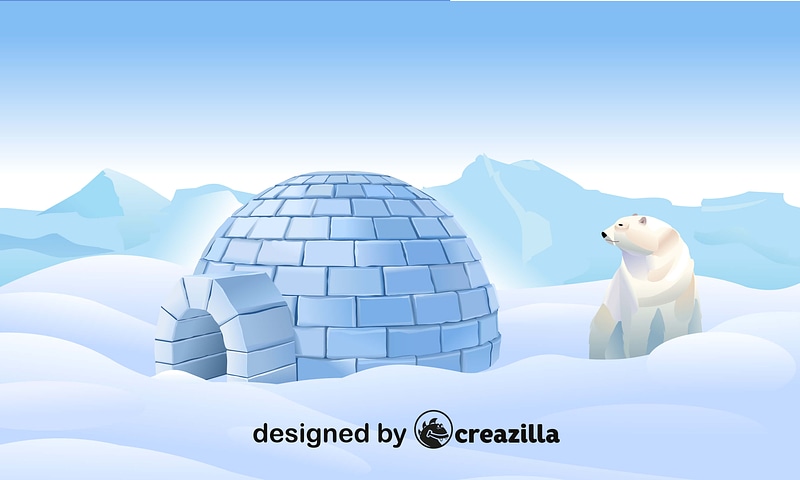 Igloo - Free vector images on creazilla.com